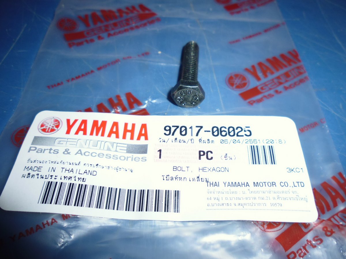 BOLT FS1 50 97017-06025 97301-06025 97021-06025 97001-06025 97311-06025 ...