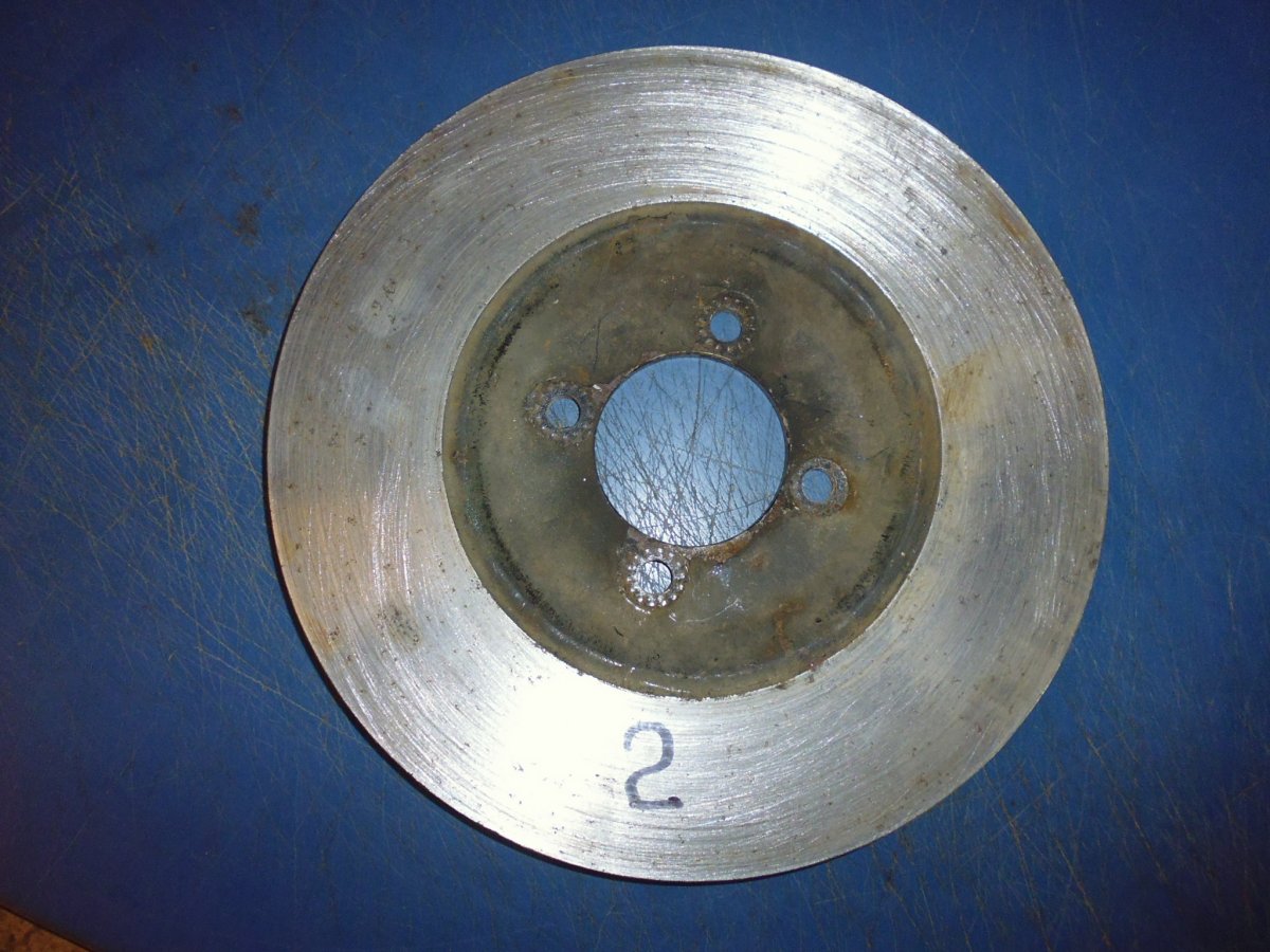 BREMSE SKIVE DISC BRAKE FS1 50 390-25711-00 DX 76-79 BRUGT NR 2 ...